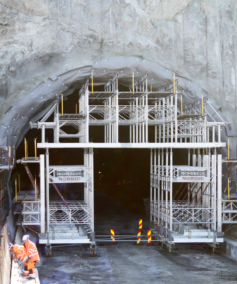 Tunnel portals - Object-related solutions - ISCHEBECK AUSTRALIA