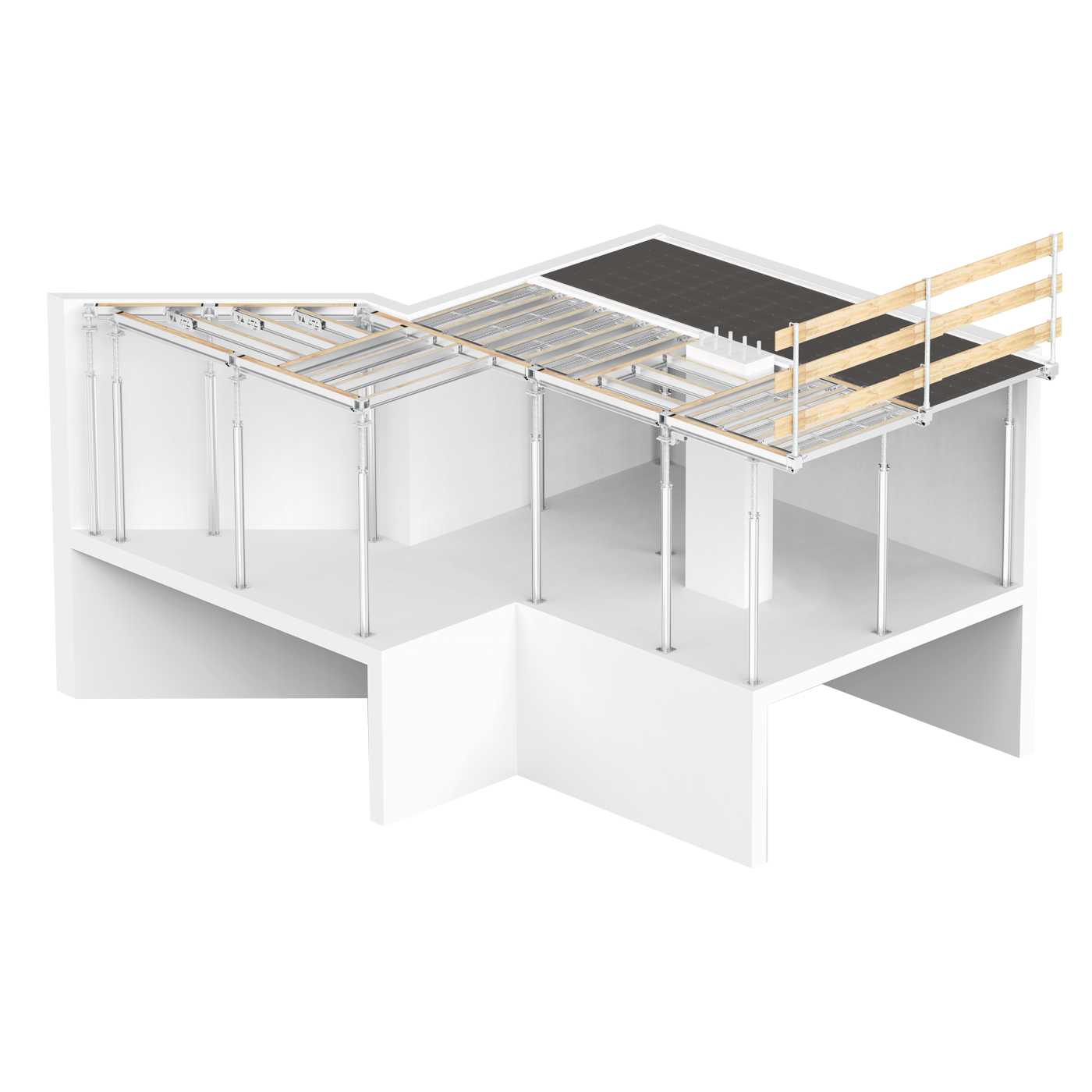 TITAN HV aluminium floor slab formwork - ISCHEBECK AUSTRALIA