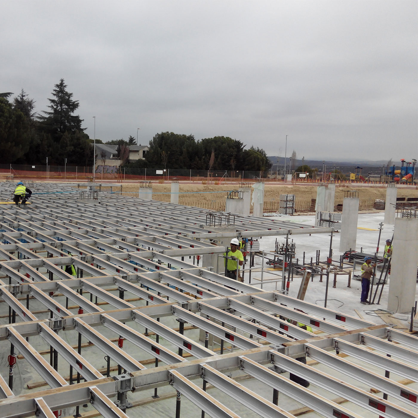 TITAN HV aluminium floor slab formwork - ISCHEBECK AUSTRALIA