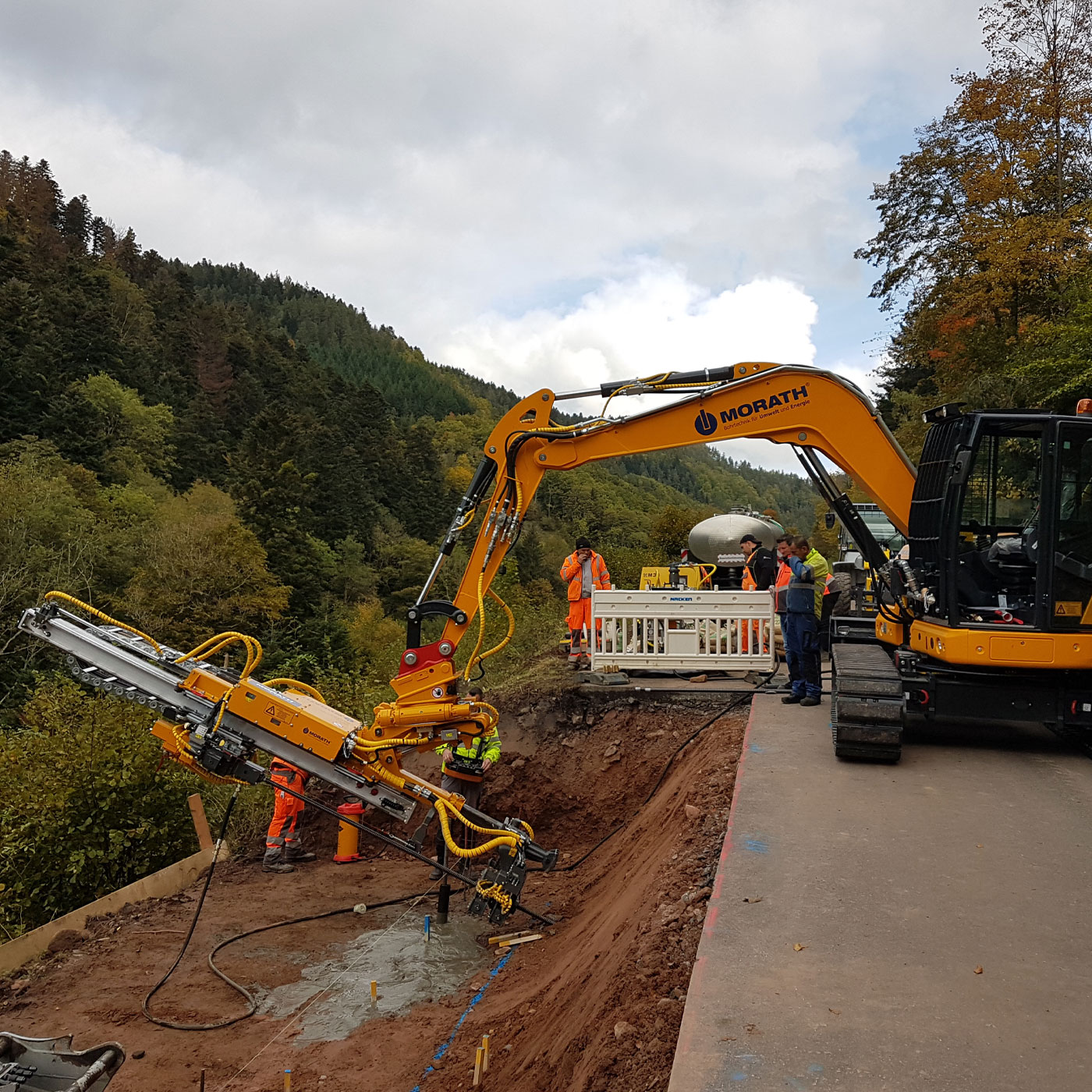 Anchorages with Micropile TITAN - ISCHEBECK AUSTRALIA
